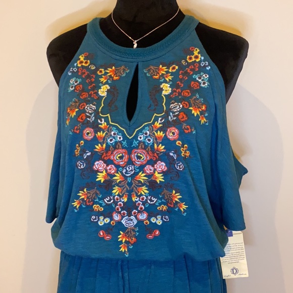 Democracy | Dresses | Democracy Embroidered Dress I8i19i2 | Poshmark